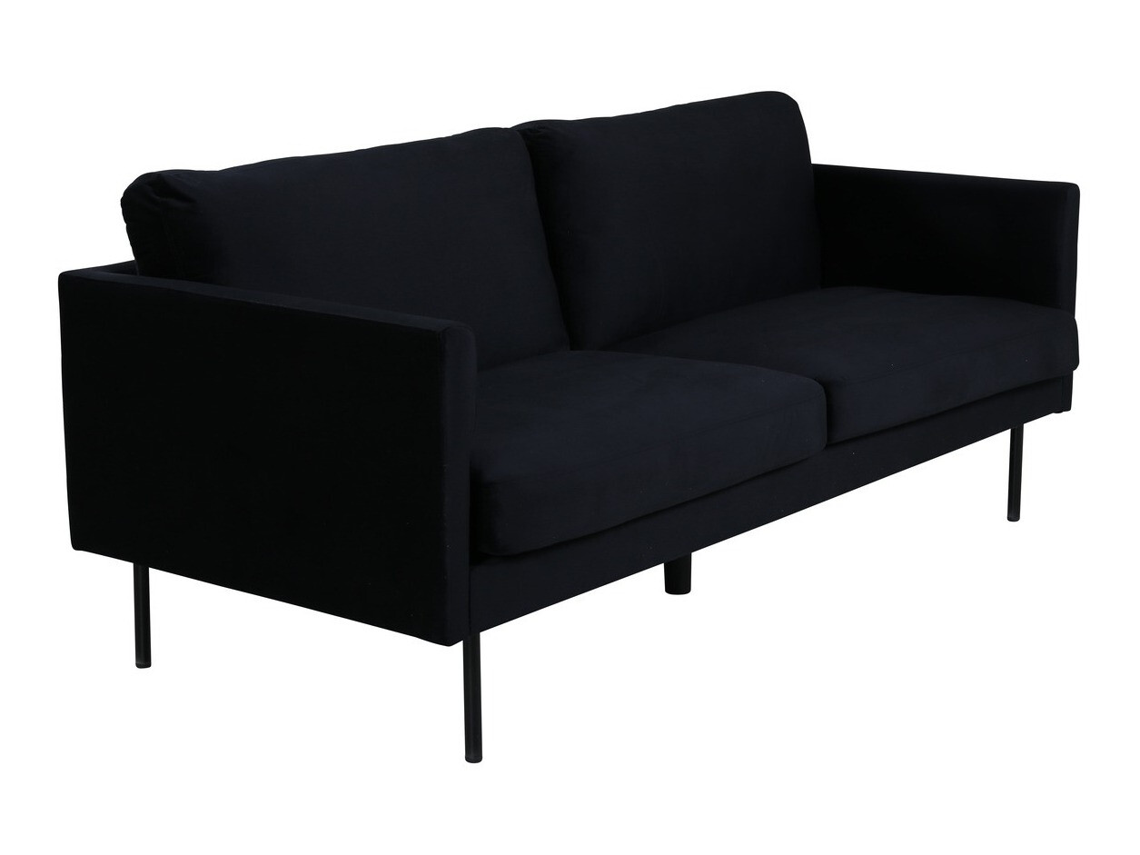 Sofa Dallas F100 (Juoda) - Minkšti baldai | Baldai1.lt