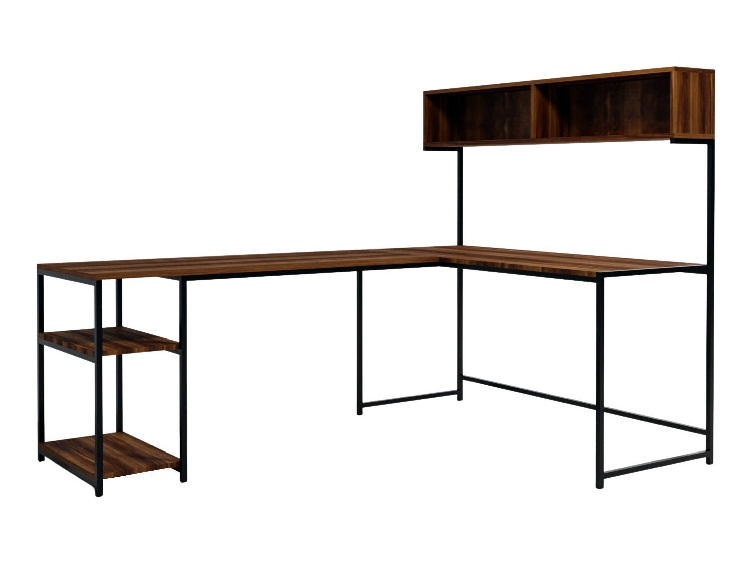 Kampinis darbo stalas Kailua 445 - Darbo stalai | Baldai1.lt