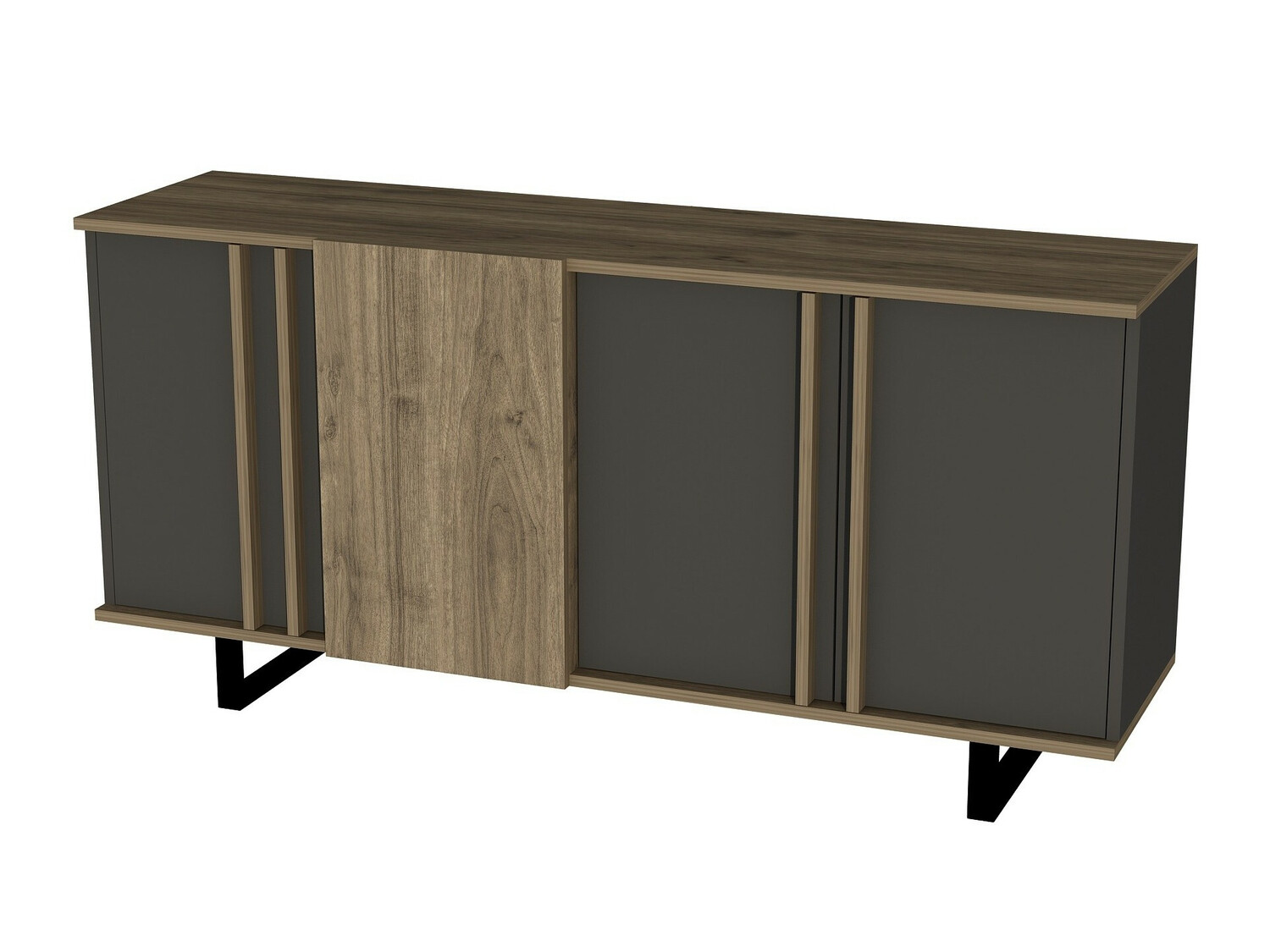 Spintelė Kailua 1395 (Antracitas + Graikinis riešutas) - Svetainės ...